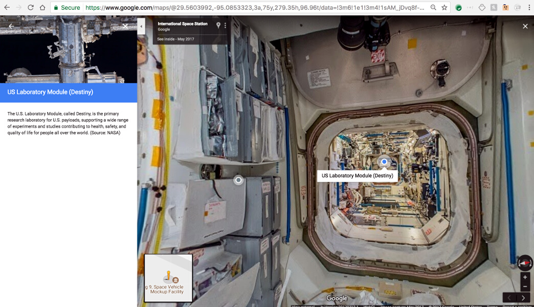 Explora el espacio exterior con Google Street View | Inout Viajes